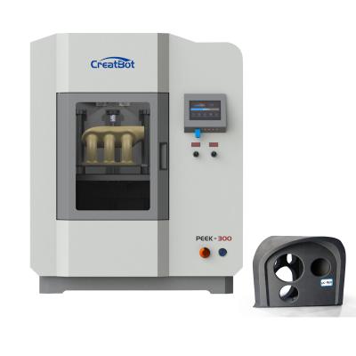 China Auto Leveling Large Dual Extruder 3D Printer For ABS PEEK Carbon Fiber for sale