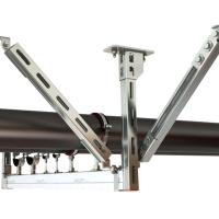 China Earthquake Proof Lateral Seismic Bracing Hangers For Pipe Nonstructural for sale