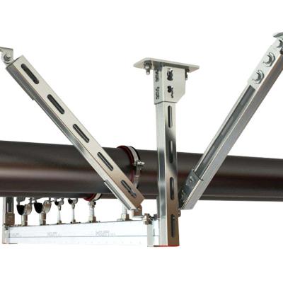 China Earthquake Proof Lateral Seismic Bracing Hangers For Pipe Nonstructural for sale