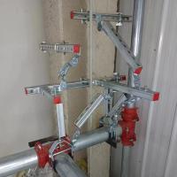 China 304SS Seismic Supports Bracket Lateral Bracing Earthquake Proofing for sale
