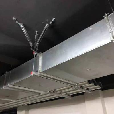 China Rooftop Cable Seismic Bracing Pipe Support For Duct Corrosion Resistance for sale