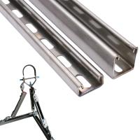 China 1.9mm 2.0mm Unistrut Seismic Bracing Pipe Supports For Electrical Equipment for sale