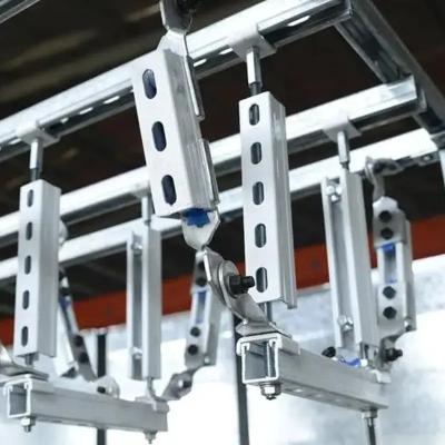 China ODM Bolted Unistrut Seismic Bracing For Fire Sprinkler Systems Reinforcement for sale