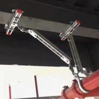 China Robust Galvanised Trapeze Seismic Bracing For Electrical Equipment Support Brackets for sale