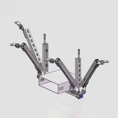 China Custom Earthquake Metal Seismic Bracing System For Fire Sprinkler Piping for sale