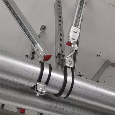 China Earthquake Fire Sprinkler Seismic Bracing Hangers For Cable Trays Air Ducts for sale