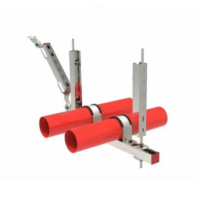 China Longitudinal Ductwork Unistrut Seismic Hangers Reinforcement Custom for sale