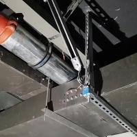 China Customized Electrical Seismic Bracing For Plumbing Pipe System Walls for sale