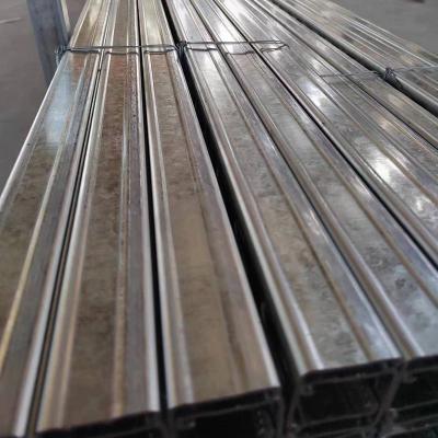 China Polished Stainless Unistrut Channel P1000 SS 304SUS For Pipeline Systems Ducts for sale