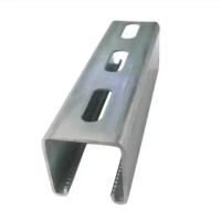 China Stainless Steel SS Unistrut 6Ft Slotted C Channel Anti Earthquake for sale