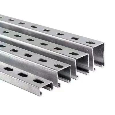 China Anti Rust SS Stainless Steel Unistrut Channel Polished 515MPa Tensile Strength for sale