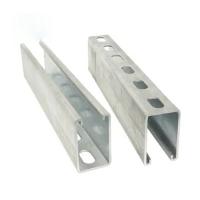 China Anti Rust SS Stainless Steel Unistrut Channel Polished 515MPa Tensile Strength for sale