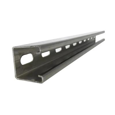 China Lightweight Stainless Steel Slotted Strut Channel C Shaped 8Ft ODM for sale