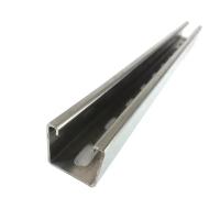 China Lightweight Stainless Steel Slotted Strut Channel C Shaped 8Ft ODM for sale