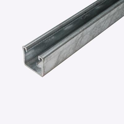 China Perforated Galvanized Steel Hot Dipped Unistrut C Shaped 158 X 314 for sale