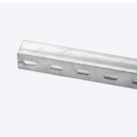 China Perforated Galvanized Steel Hot Dipped Unistrut C Shaped 158 X 314 for sale