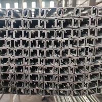 China Galvanised Hot Dipped Unistrut Steel Sections 20 Ft Q195-Q345 Weatherproof for sale