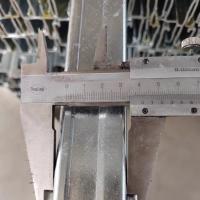 China 50-300mm Electro Galvanized Hot Dipped Unistrut Channel For Automotive Industry for sale