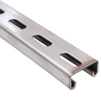 China Structural Hot Dipped Galvanized Strut 41x21 Slotted Channel Building Purlins for sale