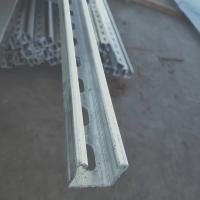 China Galvanized Hot Dipped Unistrut Slotted Channel C Section Beam 1-5/8