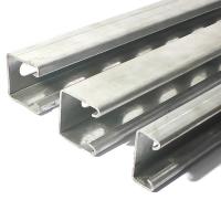 China Galvanized 20 Ft Strut Channel Unistrut P1047 ASTM GB JIS Standards Custom for sale