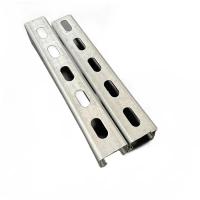 China Q195-Q345 Steel Galvanized Unistrut P3300 C Shaped Steel For Construction for sale
