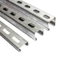 China Anodised Aluminium Unistrut Channel 100 X 50 U Shaped Corrosion Proof for sale