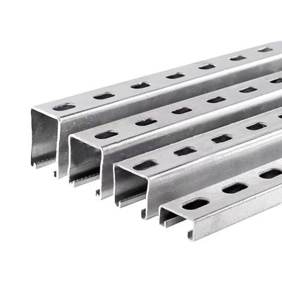 China ASTMB221 Metal Double Slotted Channel Strut System High Strength ODM for sale