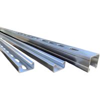 China ASTMB221 Metal Double Slotted Channel Strut System High Strength ODM for sale