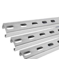 China Extruded HDG Aluminium Unistrut Channel P1008 Low Profile ODM for sale