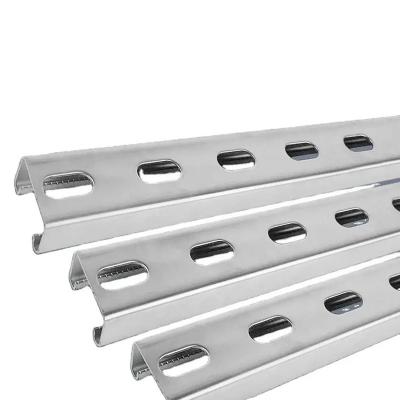 China Extruded HDG Aluminium Unistrut Channel P1008 Low Profile ODM for sale