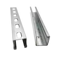 China Extruded HDG Aluminium Unistrut Channel P1008 Low Profile ODM for sale