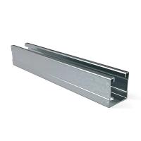 China Construction Anodized Strut Slotted Channel 41x21 Aluminum Metal OEM for sale