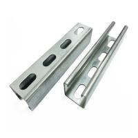 China Aluminum Slotted Strut Channel Framing Unistrut P1008 Corrosion Resistant for sale