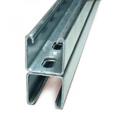 China Anodized 7075 Aluminum Strut Framing Channel Lightweight Customized for sale