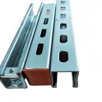 China Anodized 7075 Aluminum Strut Framing Channel Lightweight Customized for sale