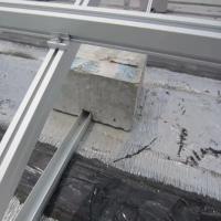 China Solar Panel Mounting PV Support Bracket Flexible For Corrugated Metal Roof for sale