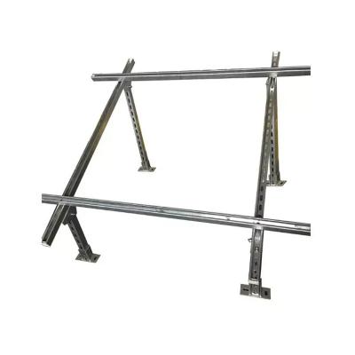 China Rustproof Roof PV Support Bracket Stainless Steel Ground Mounted For Solar Panel for sale