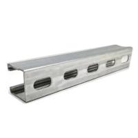 China High Heat Resistance Stainless Steel Unistrut with 2000 Lbs Load Capacity and Polished Finish for Structural Applications for sale