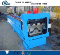 China PLC Hydraulic Automatic Galvanized Rolling Form Line / Metal Ridge Cap Forming Equipment for sale