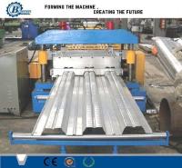 China 380V/50Hz/3Phase Deck Forming Machine 0.3-0.8mm Thickness 8.5T Weight for sale