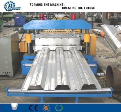 China 380V/50Hz/3Phase Deck Forming Machine 0.3-0.8mm Thickness 8.5T Weight for sale