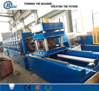 China Accurate Cutting Guardrail Roll Forming Machine 7.5KW Motor Power 45# Steel Roller Material for sale