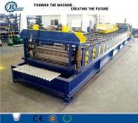 China 1000mm/1250mm Width Steel Roll Forming Machine Controlled by PLC System for sale