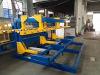 China 7000*1500*1400mm Roof Panel Roll Forming Machine With Cr12Mov Cutter PLC Control System for sale