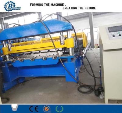 China 5 Ton Manual Decoiler Metal Roofing Roll Forming Machine Glazed Trapezoidal for sale