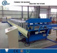 China High Speed Steel Roof Panel Roll Forming Machine With Hydraulic Station for sale