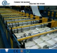 China Customized Roll Forming Line For Steel Roof Panel 8 - 25 / min 18 Stations for sale