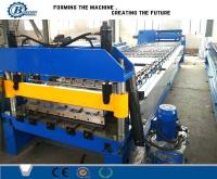 China Single Decking Roof Panel Roll Forming Machine , Metal Roof Sheet Roll Former Machine for sale