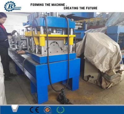 China Ridge Cap Roll Forming Machine 5.5KW Power ±2mm Cutting Tolerance for sale